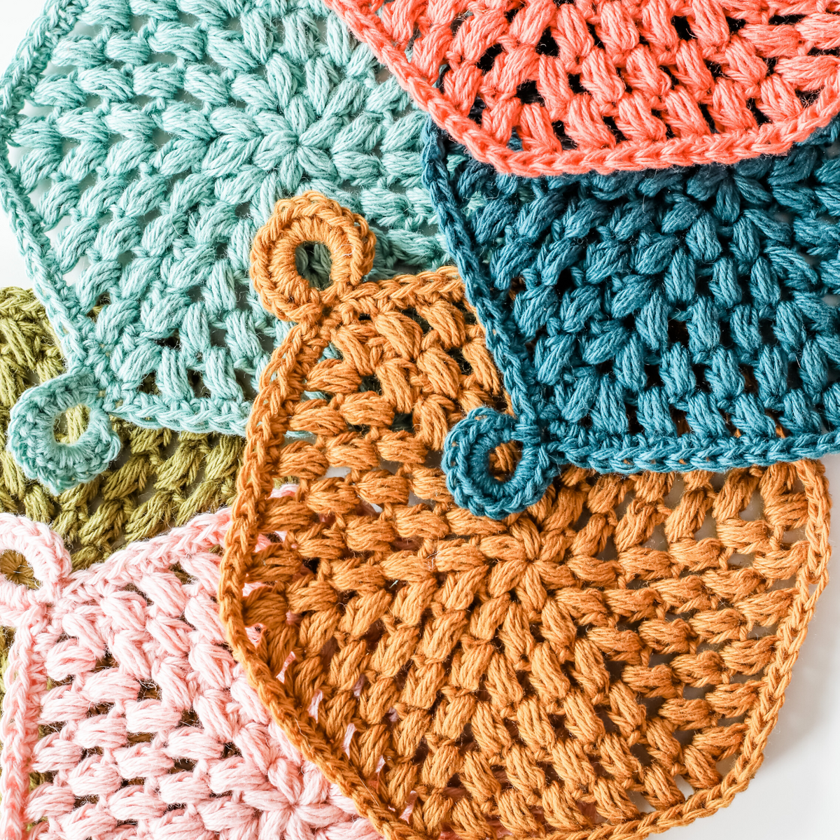 Hexi Puff Coaster // Crochet PDF Pattern — TL Yarn Crafts