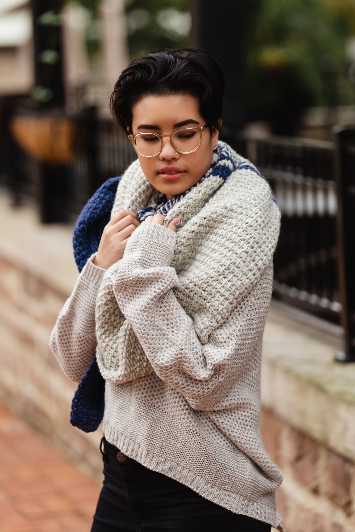 Ada Shawl & Ada Shawl XL // Tunisian Crochet PDF Pattern — TL Yarn Crafts